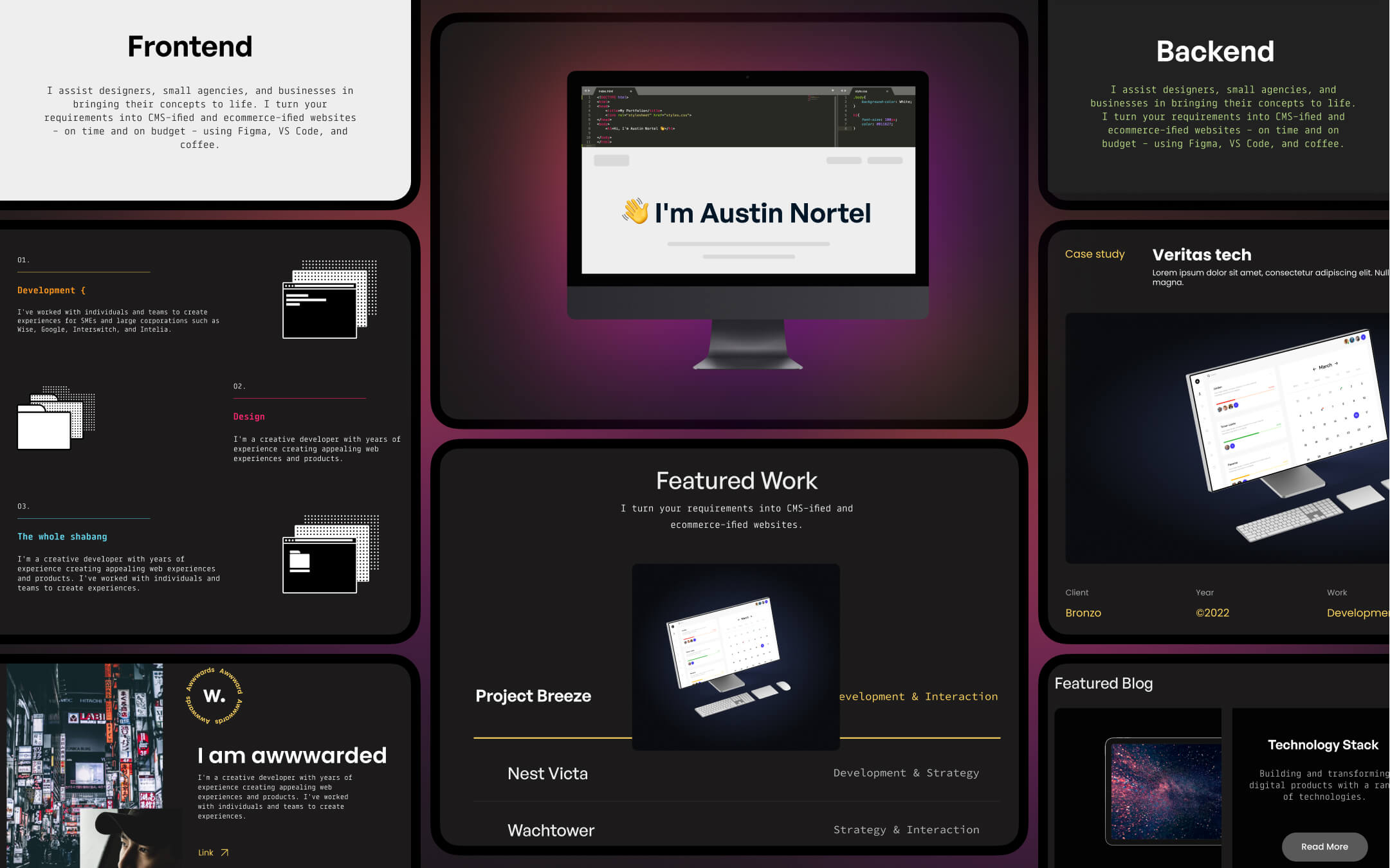 Austin - Portfolio Webflow Template | Wedoflow
